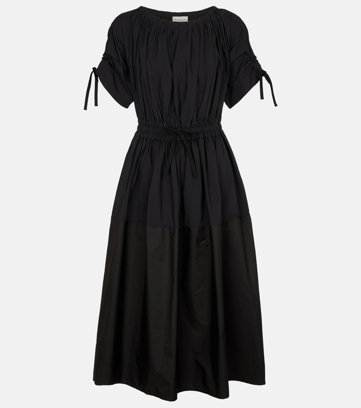 Moncler - Pleated midi dress Moncler