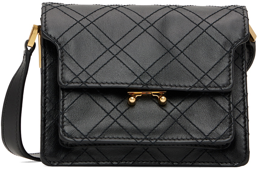 Marni Black Mini Trunk Shoulder Bag Marni