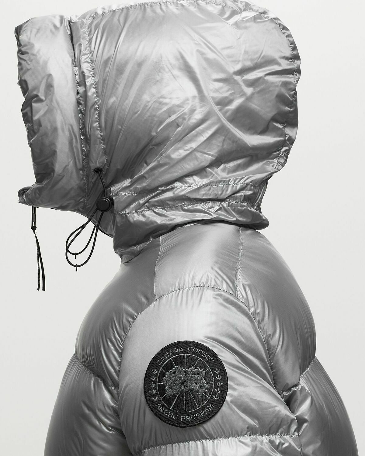Canada Goose Crofton Puffer Black Disc Silver Down & Puffer Jackets ...