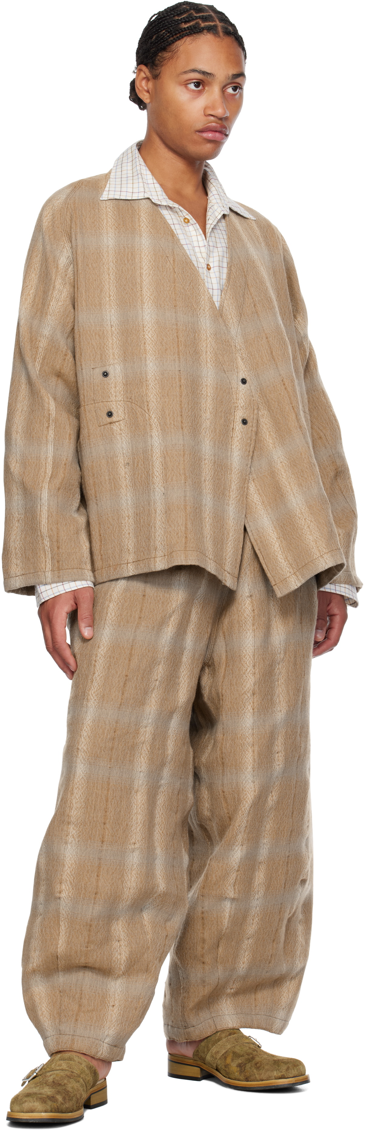NEEDLES Beige Samue Jacket Needles