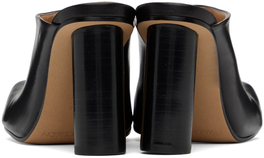 JW Anderson Black Paw Leather Mules JW Anderson