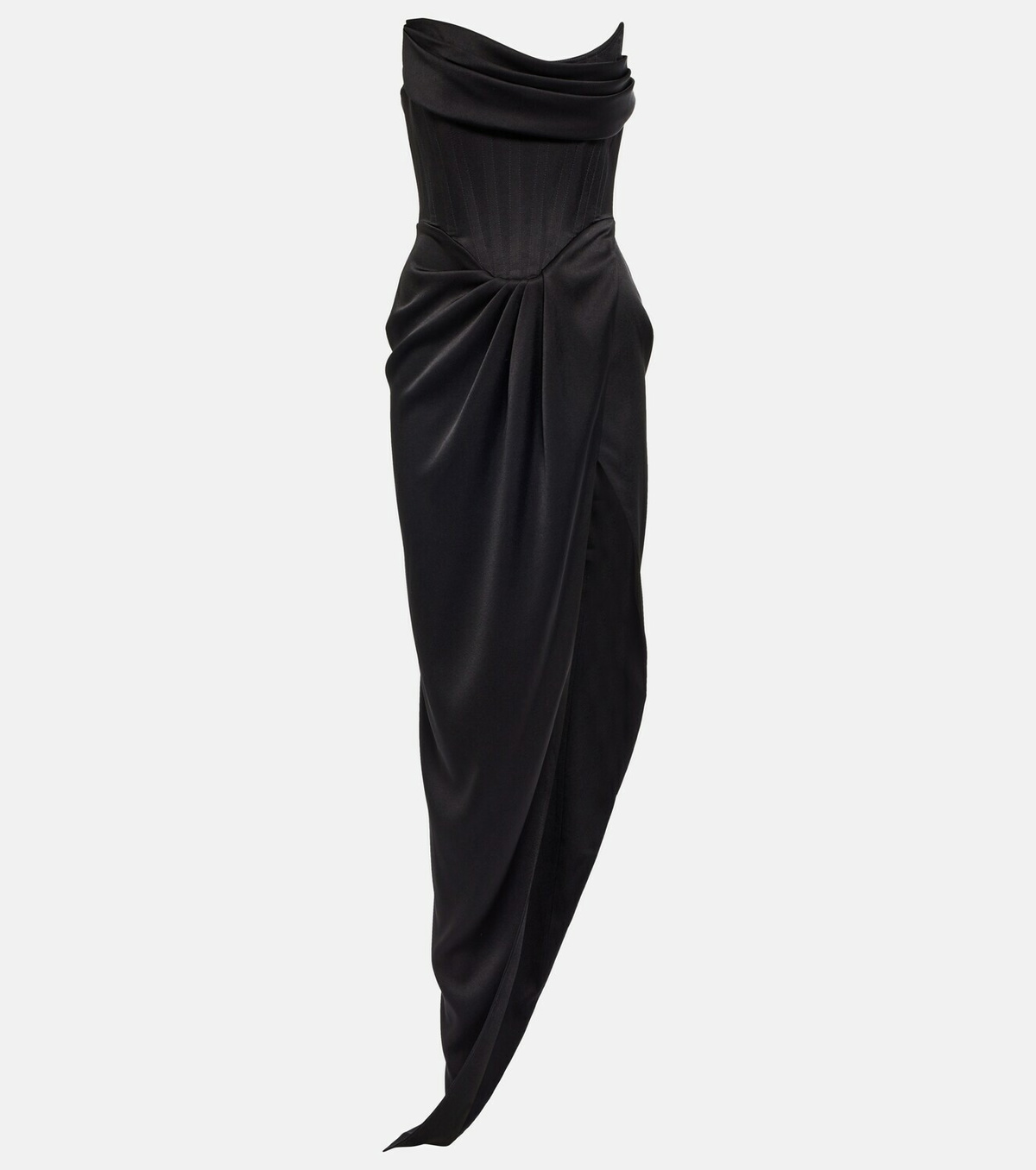 Alex Perry Harland satin crêpe gown Alex Perry