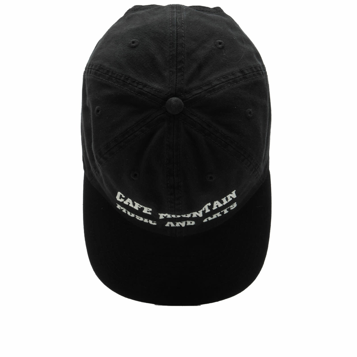 Café Mountain Men's Music and Arts Cap in Black Café Mountain