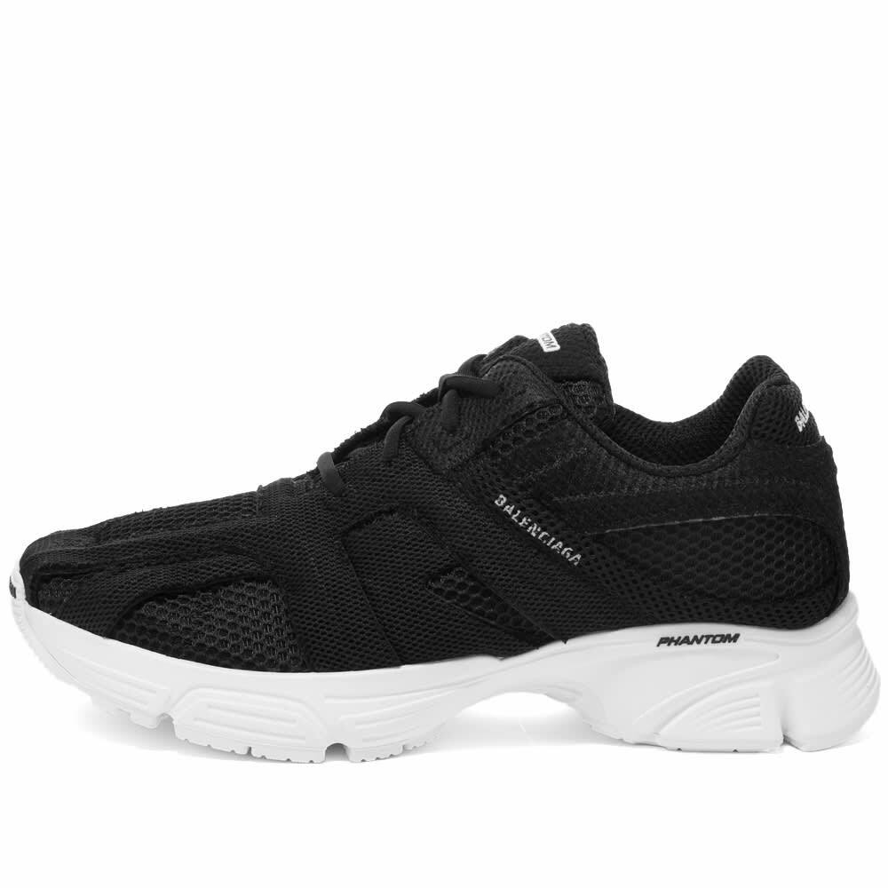 Balenciaga Men's Phantom Sneakers in Black/White Balenciaga