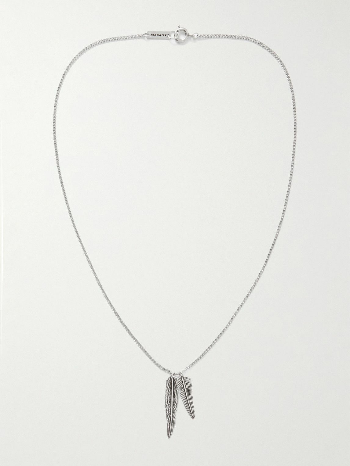 Marant - Silver-Tone Pendant Necklace Isabel Marant
