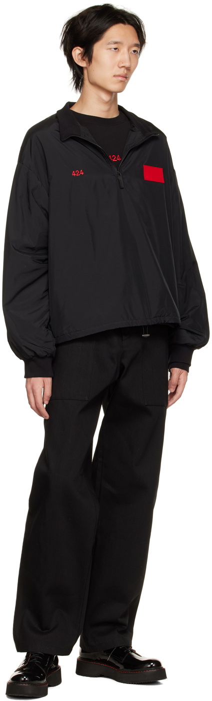 424 Black Lightweight Jacket 424