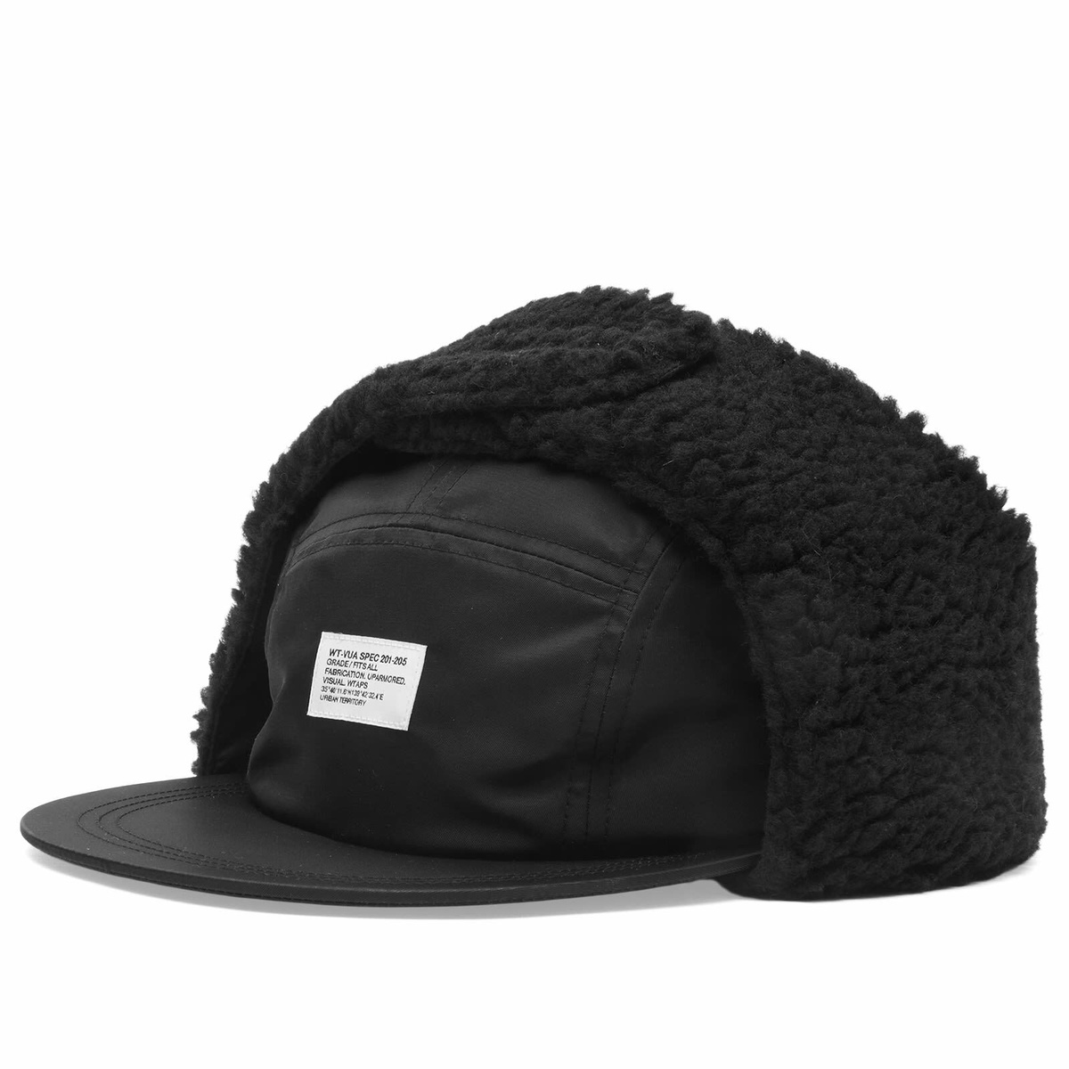 WTAPS Men's Cordura® Flight Cap in Black WTAPS