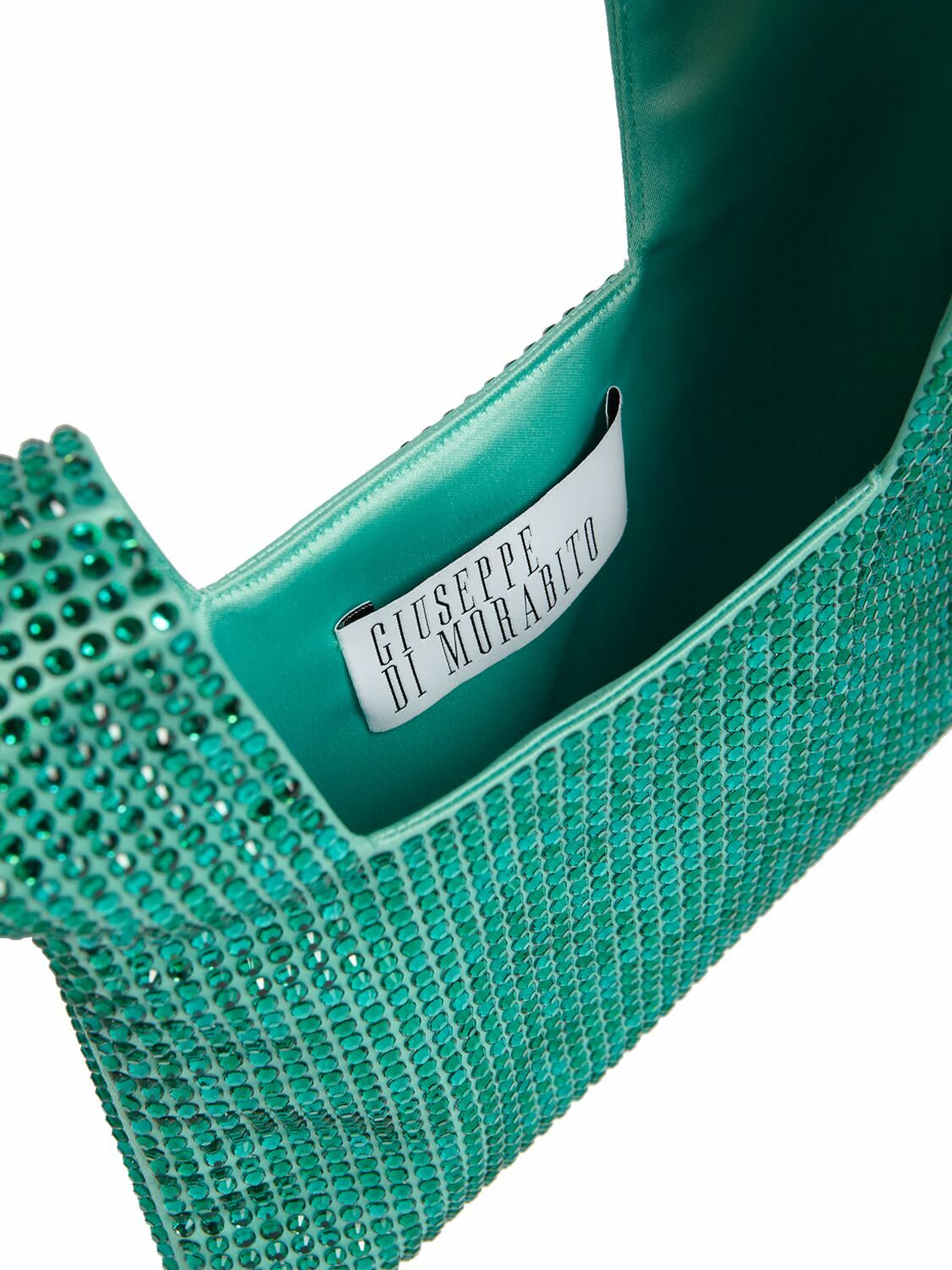 GIUSEPPE DI MORABITO - Crystal Top Handle Bag Giuseppe di Morabito