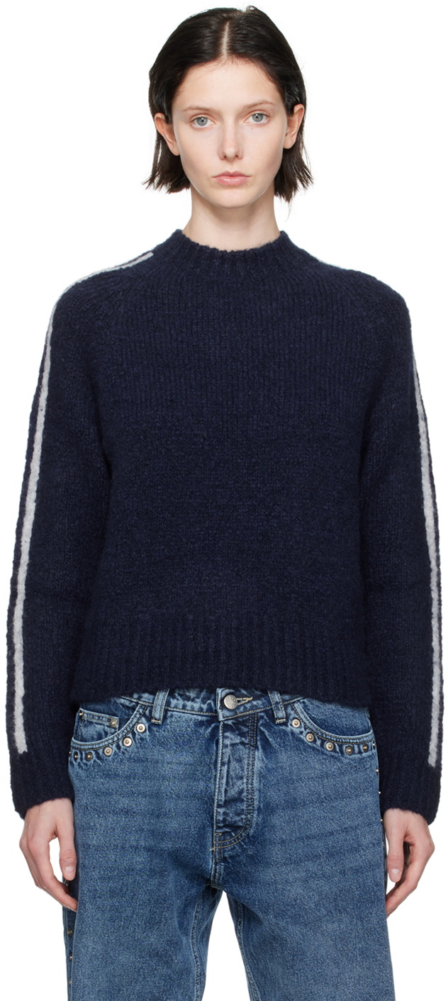 Paloma Wool Navy Grand Slam Sweater Paloma Wool