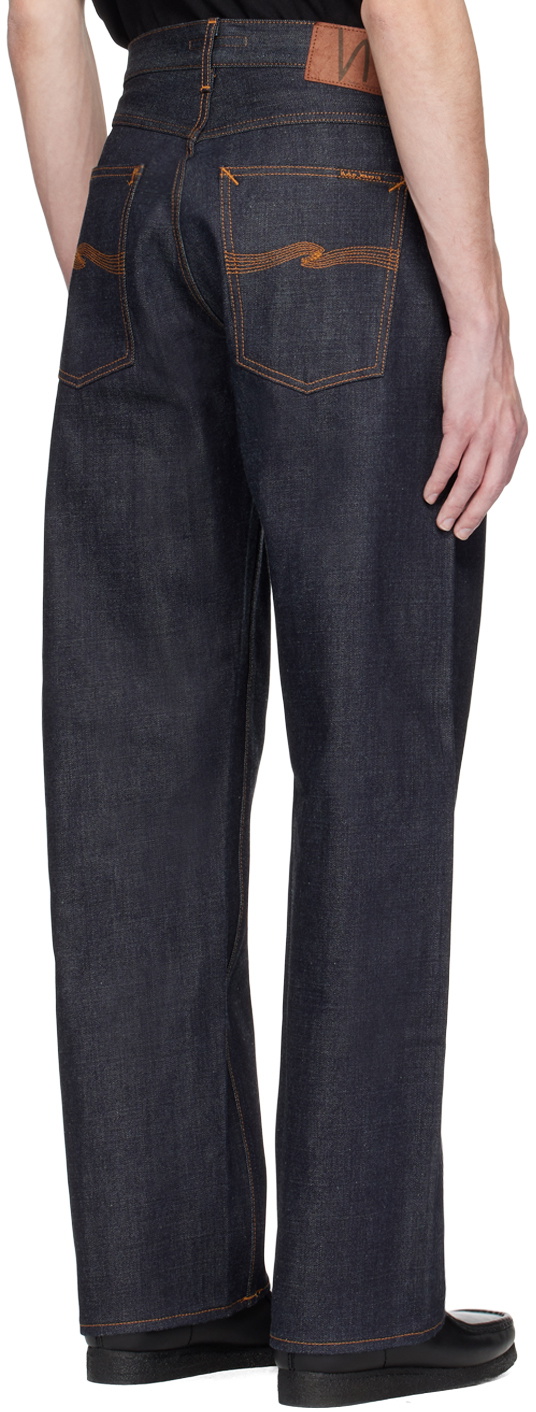 Nudie Jeans Navy Tuff Terry Jeans Nudie Jeans Co