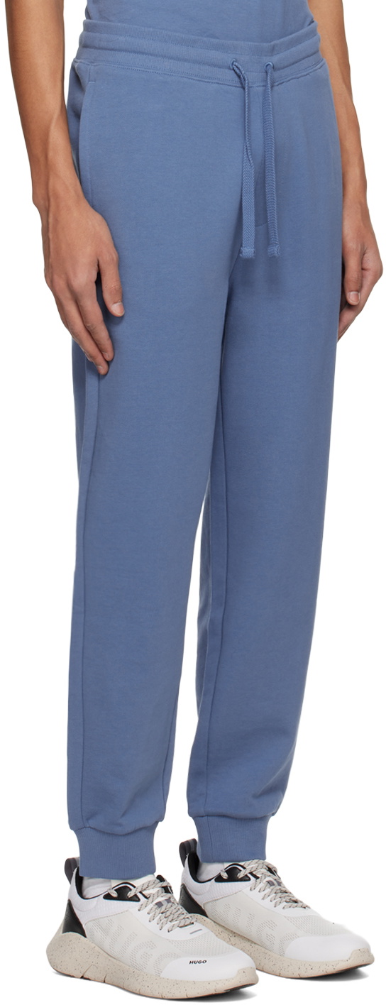 Hugo Blue Drawstring Sweatpants Hugo Boss