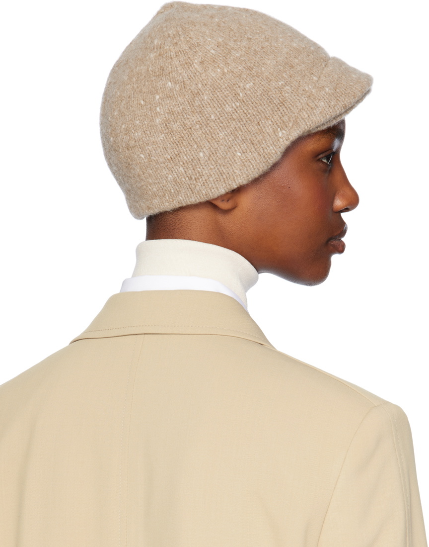 The Row Beige Zeno Beanie The Row