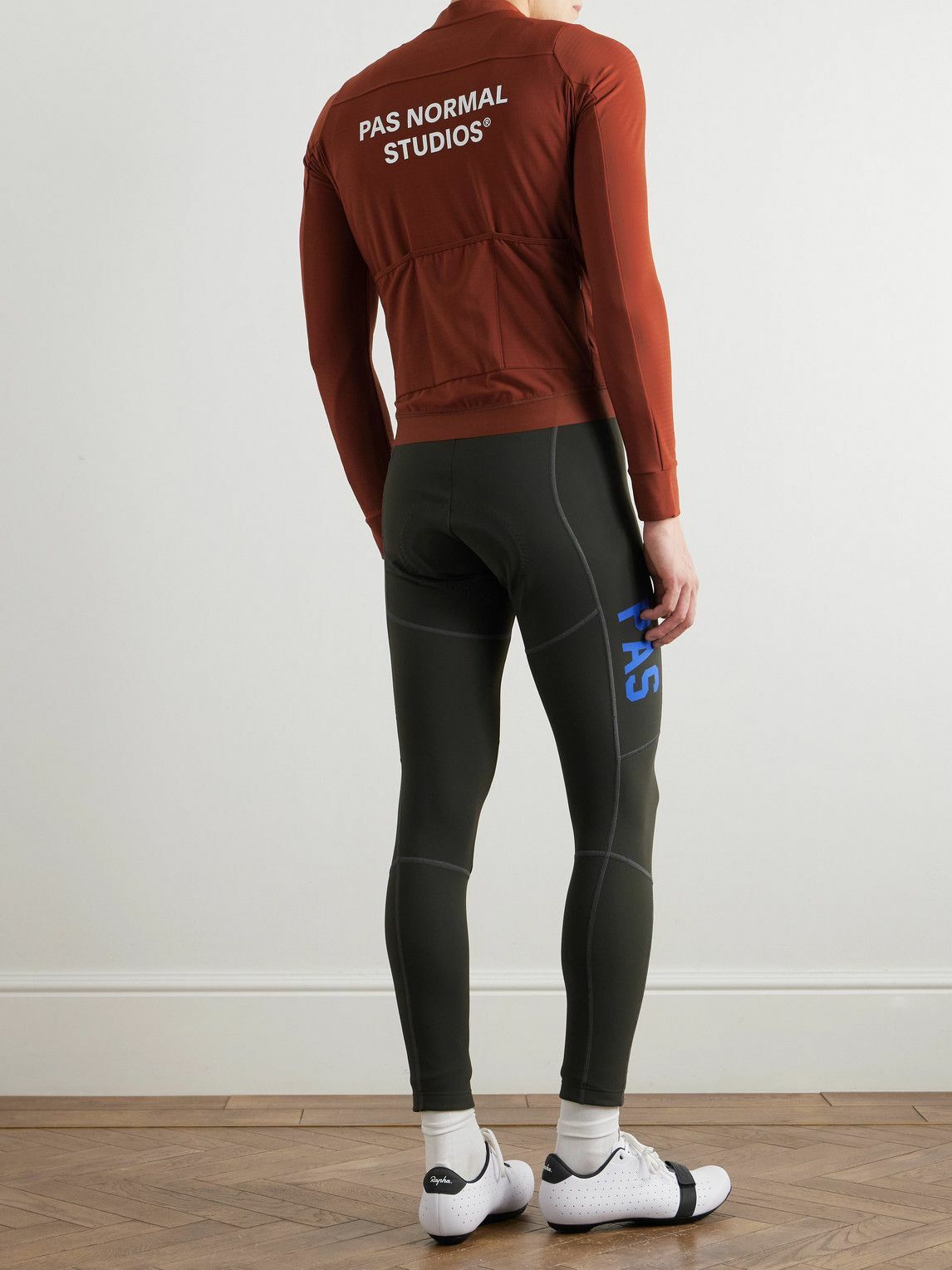 Pas Normal Studios - Essential Logo-Print Cycling Jersey - Red Pas ...