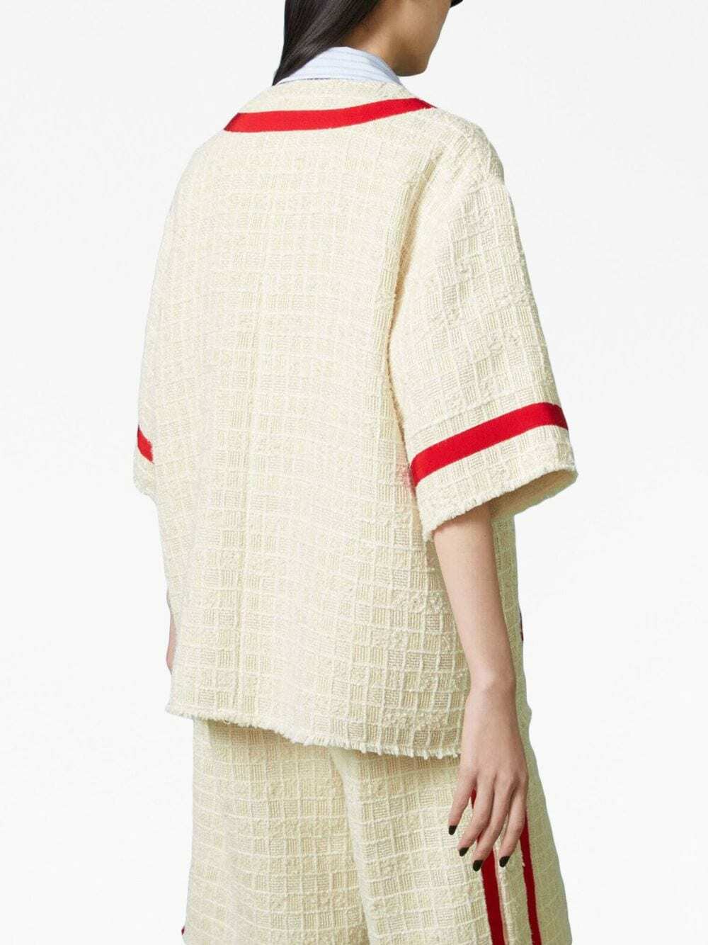 GUCCI - Embroidered Cotton Jacket Gucci