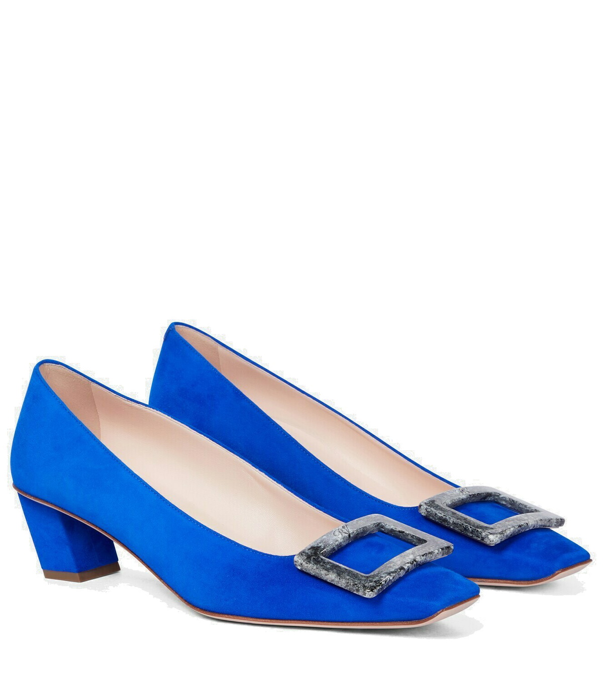 Roger Vivier Belle Vivier suede pumps Roger Vivier