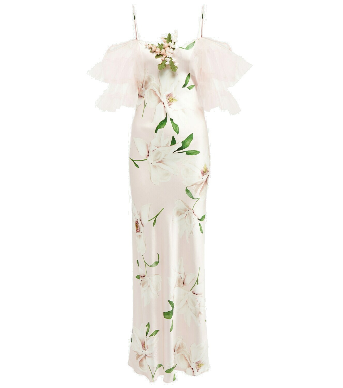 Rodarte - Floral silk maxi dress Rodarte
