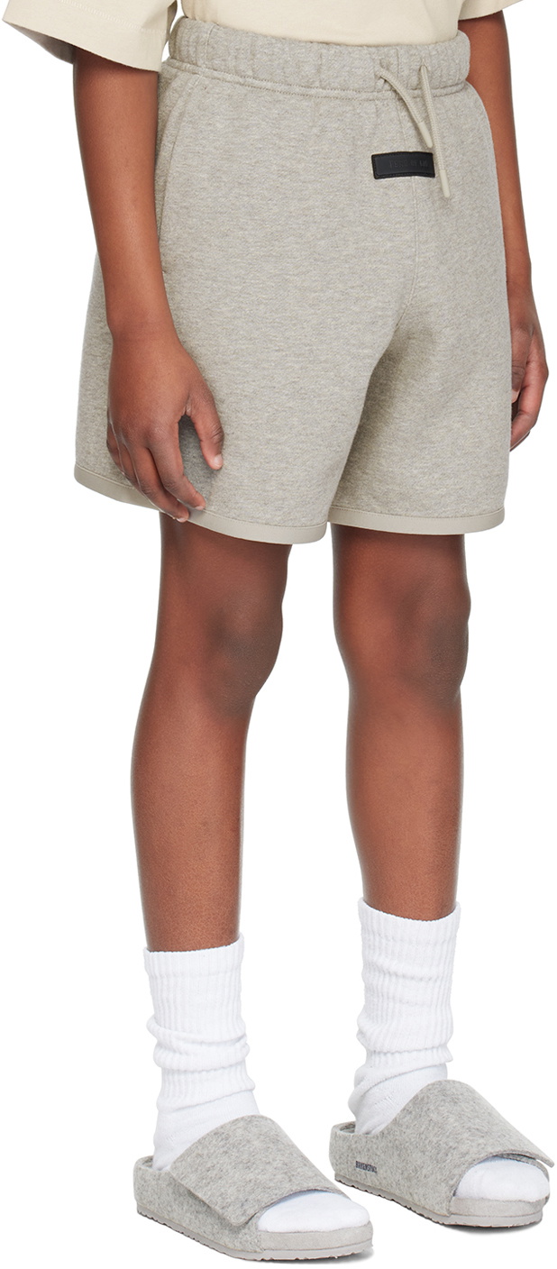 Fear of God ESSENTIALS Kids Gray Drawstring Shorts Fear Of God Essentials