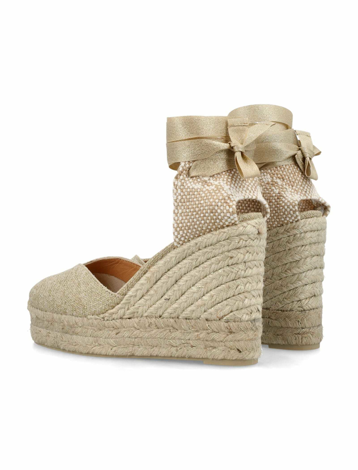 Castañer Chiara 8 Lurex Espadrilles Castaner