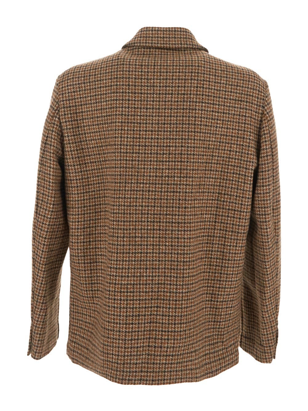 Barena Wool Check Jacket Barena