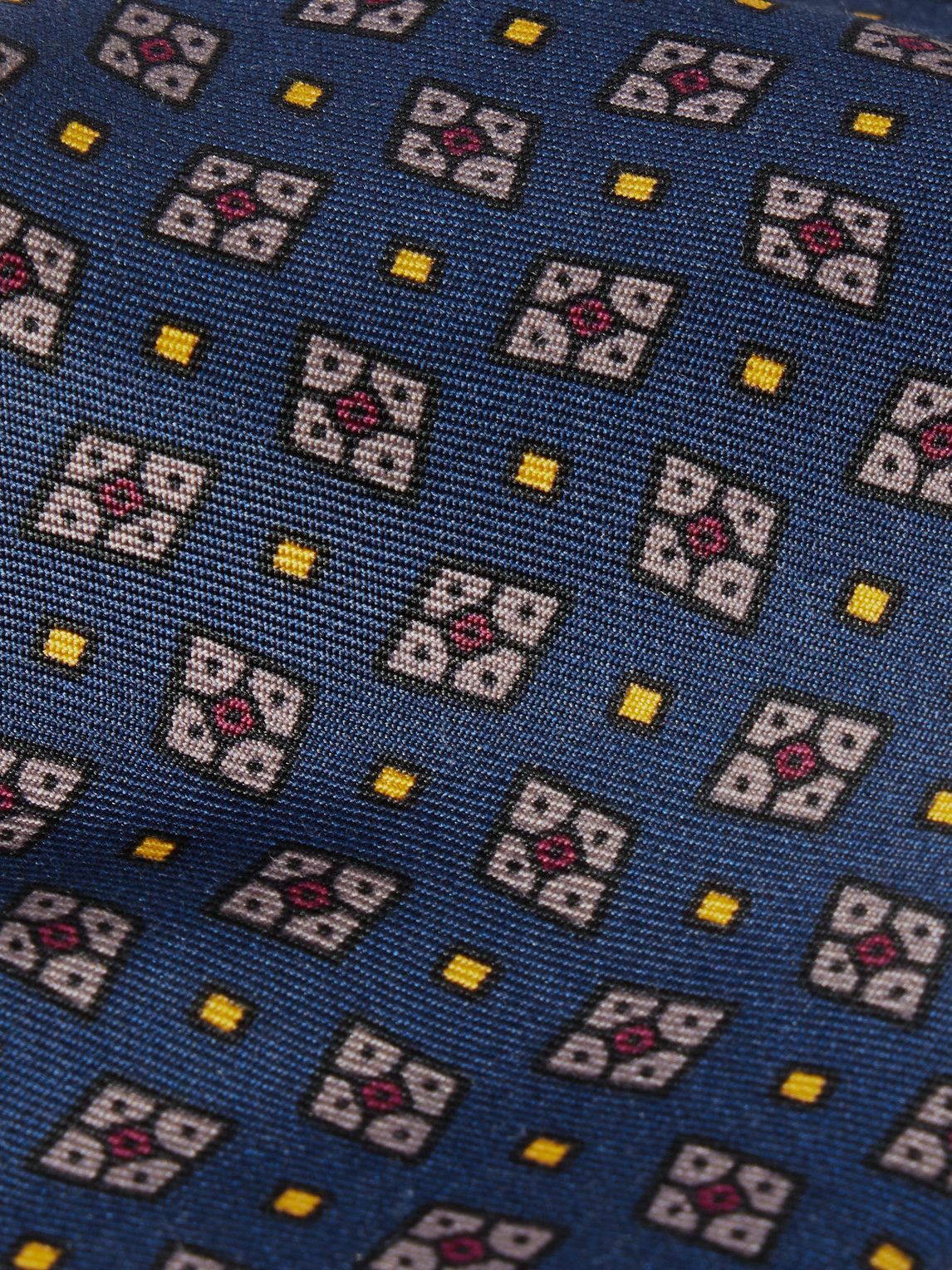 Drake's - 8cm Printed Silk Tie Drake's