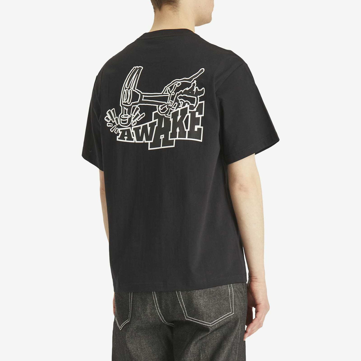 Awake NY Men's Hammer T-Shirt in Black Awake NY