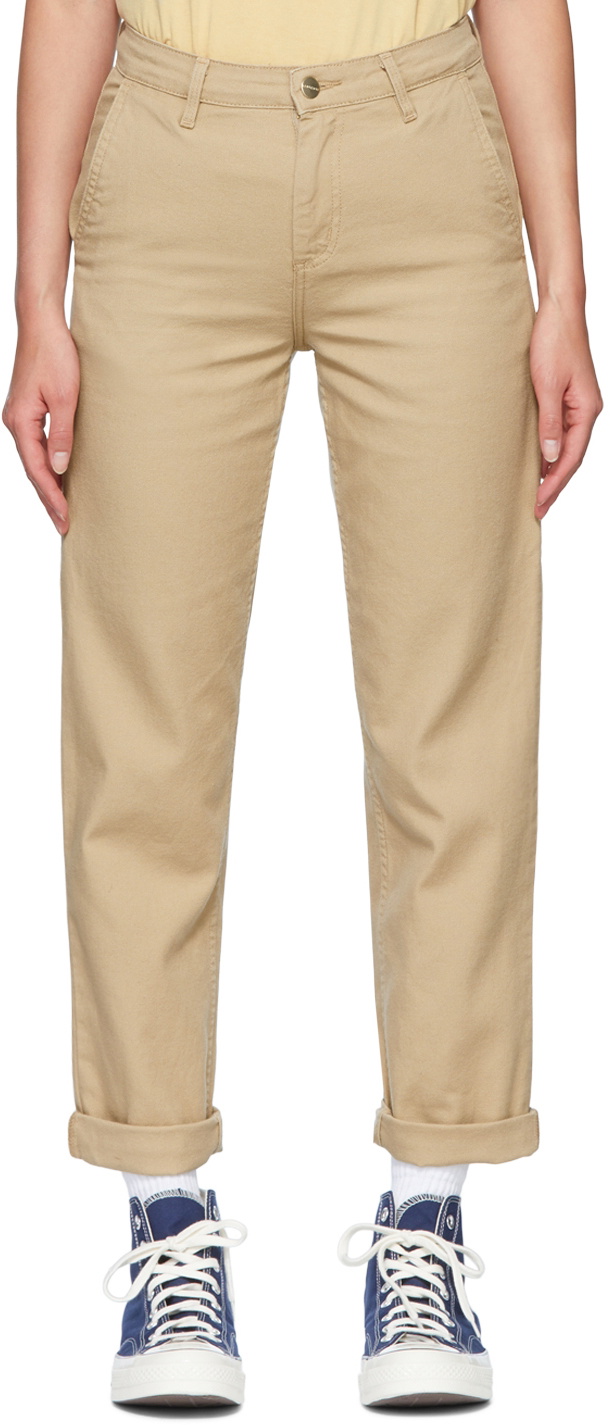 Carhartt Work In Progress Tan Pierce Jeans Carhartt WIP