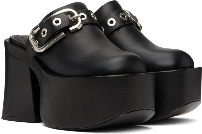 Marc Jacobs Black 'The J Marc' Clogs Marc Jacobs