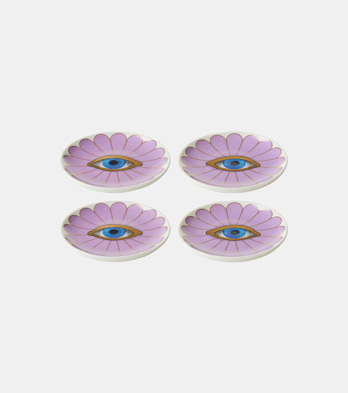 Jonathan Adler Fleur set of 4 ceramic coasters Jonathan Adler