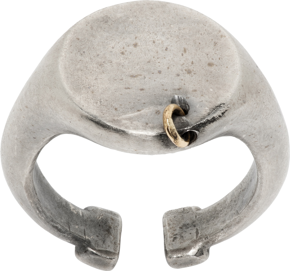 title of work Small Round Signet Ring