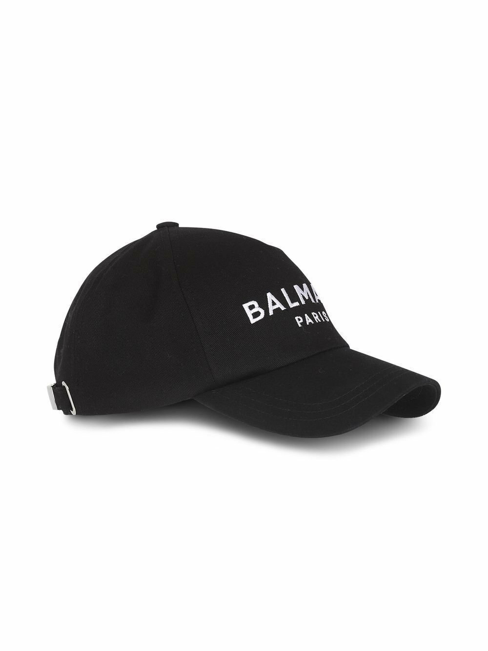 Balmain Logo-Embroidered Cotton Cap Hat Balmain