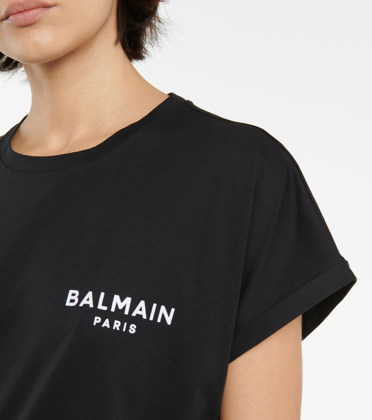 Balmain - Logo cotton-jersey T-shirt Balmain