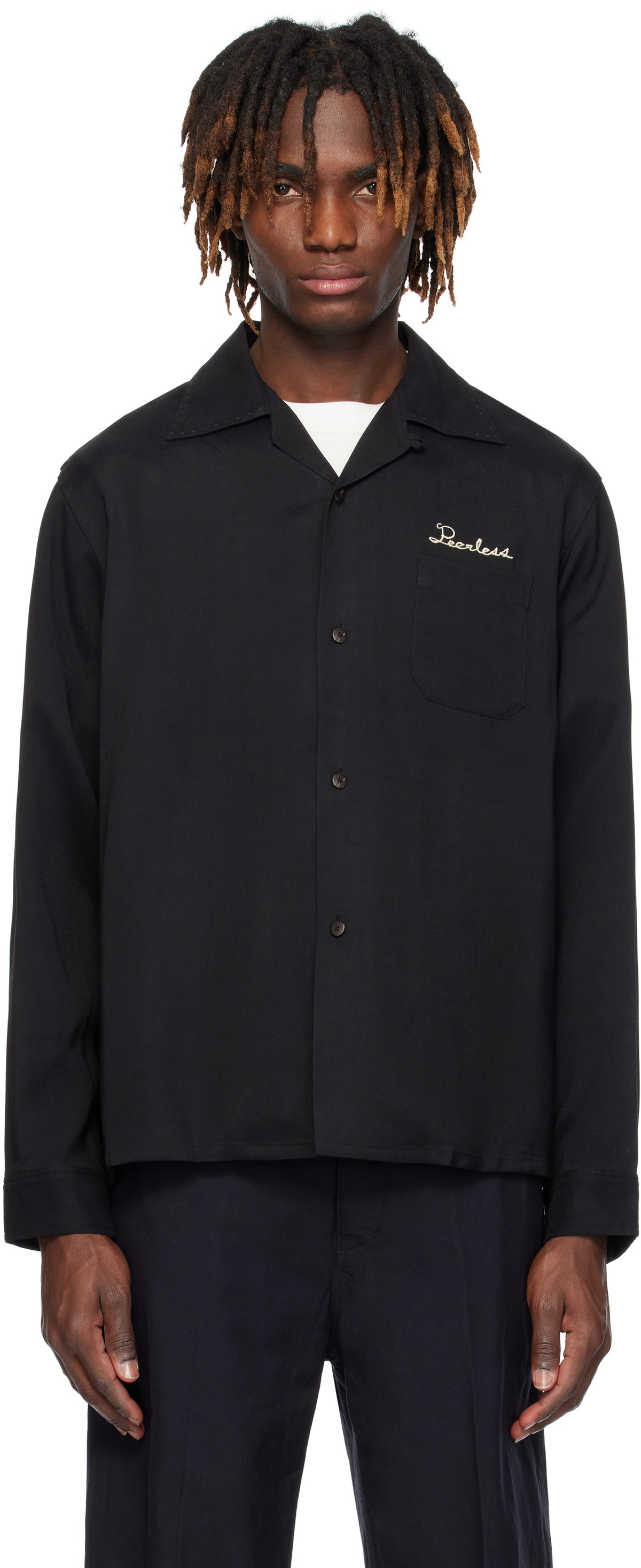 visvim Black Keesey SP L/S Shirt Visvim