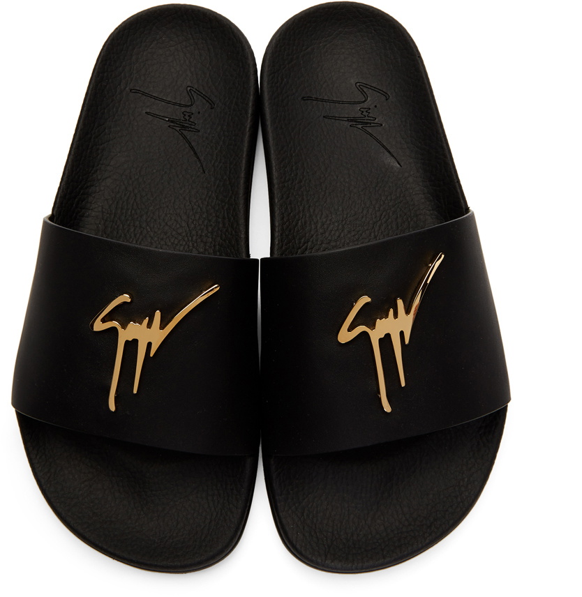 Giuseppe Zanotti Black Lab Slides Giuseppe Zanotti