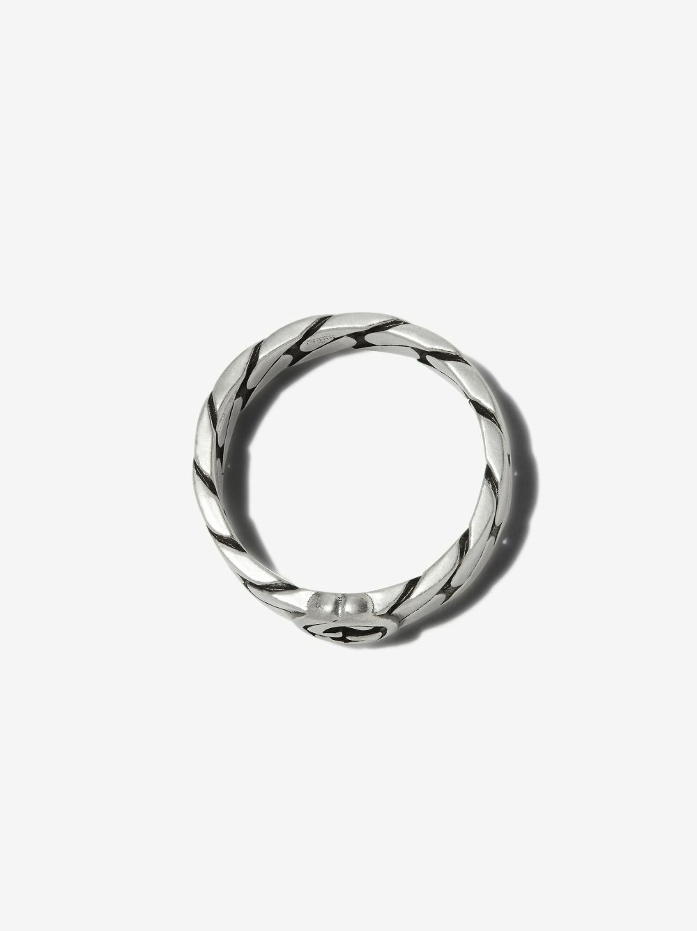 Gucci Sterling Silver Interlocking G Ring Gucci