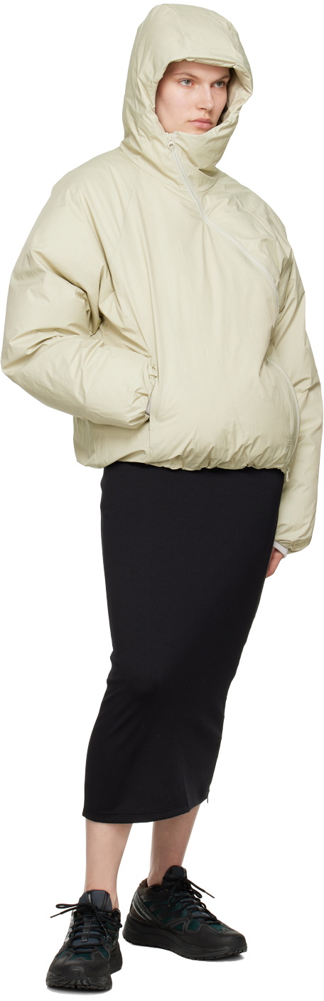Post Archive Faction (PAF) Beige 5.0 Center Down Jacket Post Archive ...