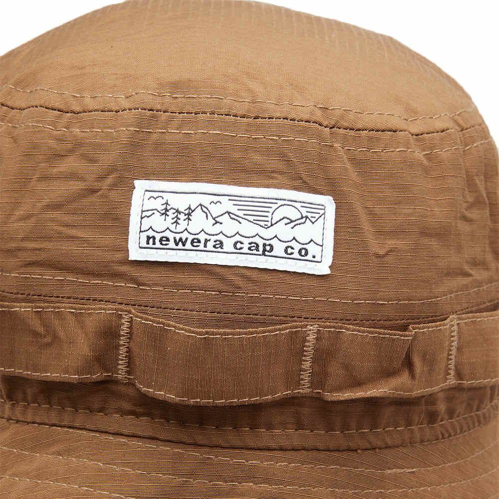 New Era Outdoor Packable Adventure Bucket Hat in Tan New Era Cap
