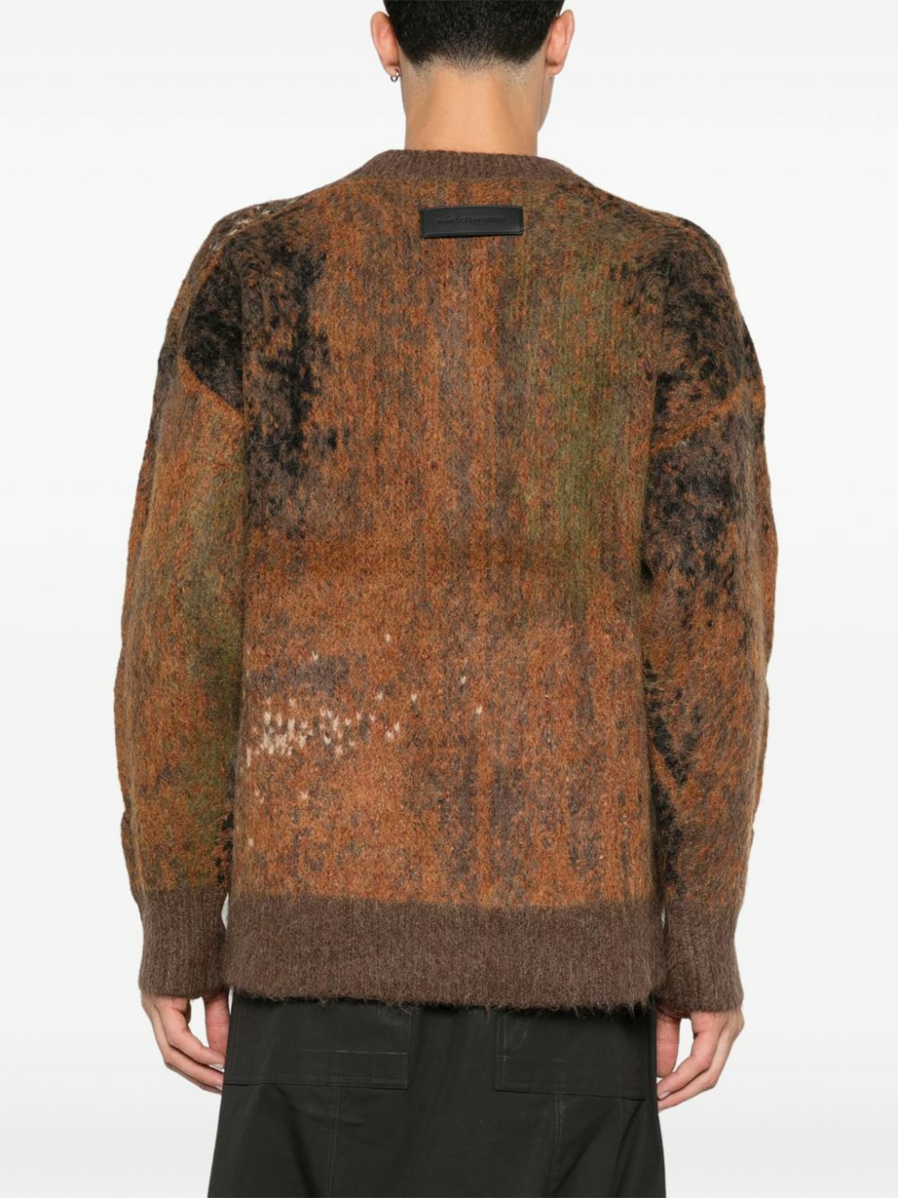 Feng Chen Wang Gradient Distressed Sweater Feng Chen Wang