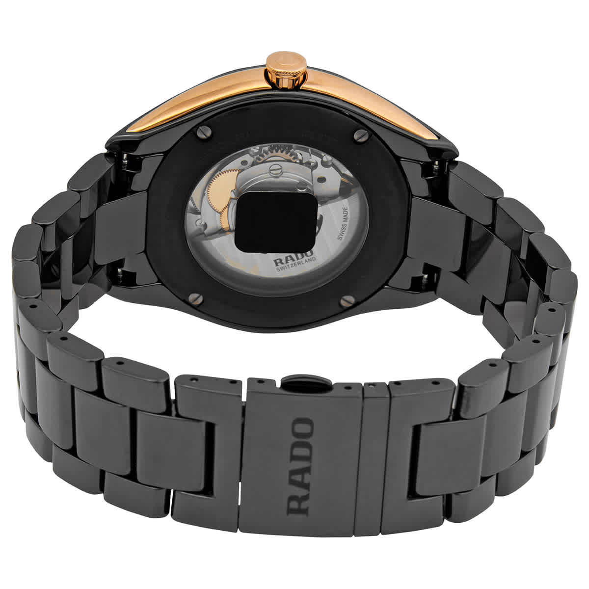 Rado Hyperchrome Automatic Black Dial Mens Watch R32252162 Rado