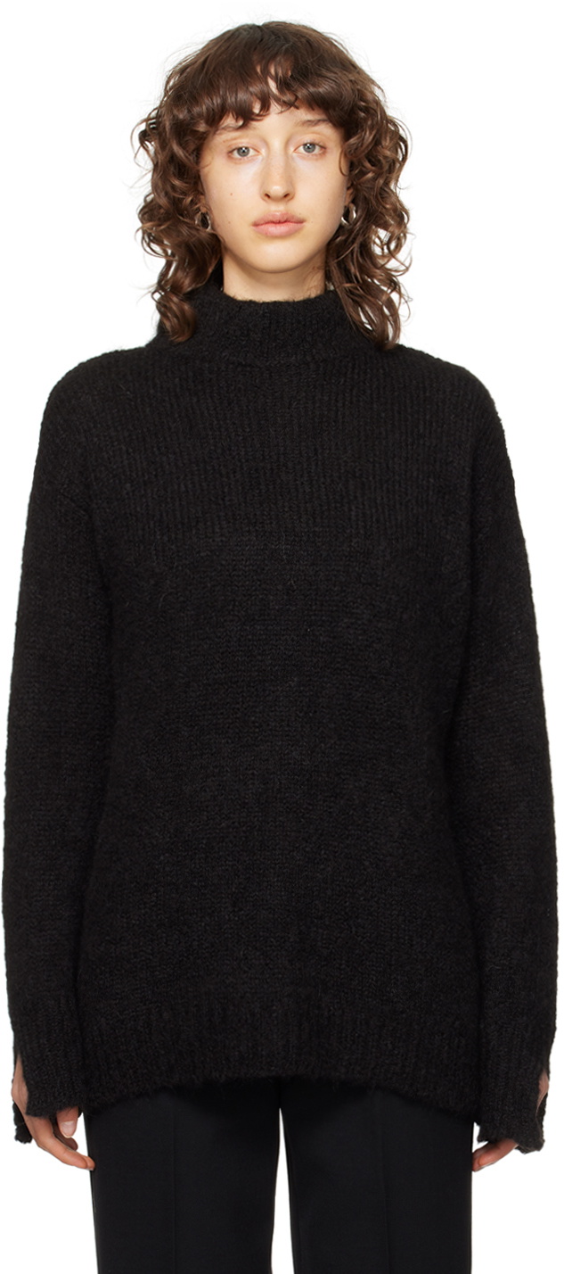 Róhe Brown Split Sweater Róhe