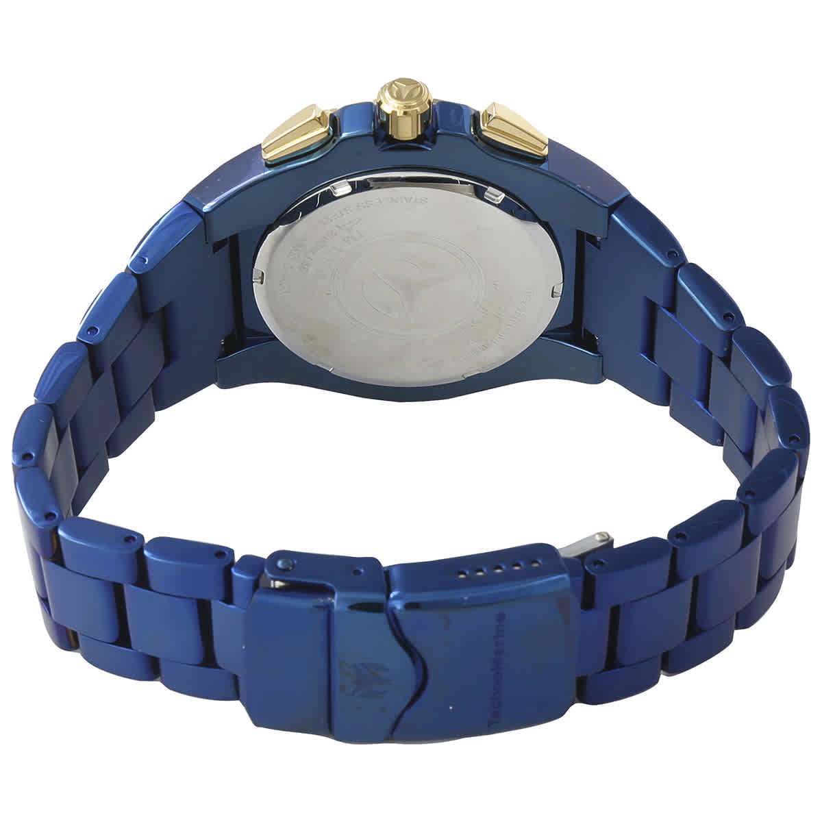 Technomarine Cruise Chronograph Quartz Crystal Blue Dial Mens Watch TM ...