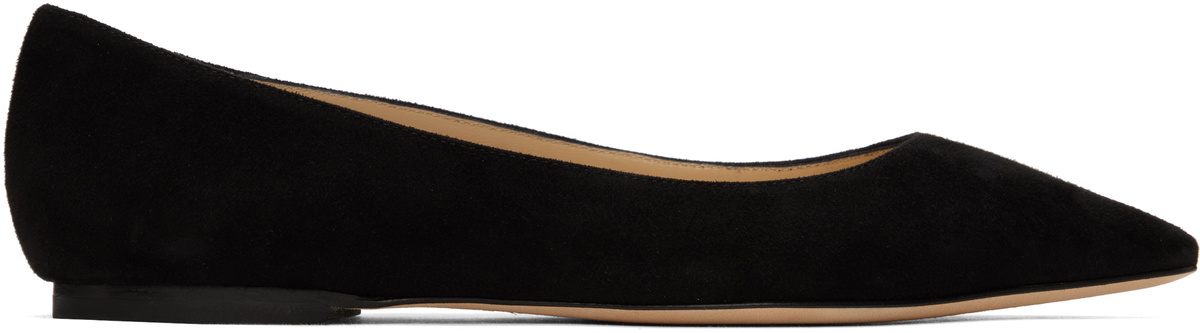 Jimmy Choo Black Romy Ballerina Flats Jimmy Choo
