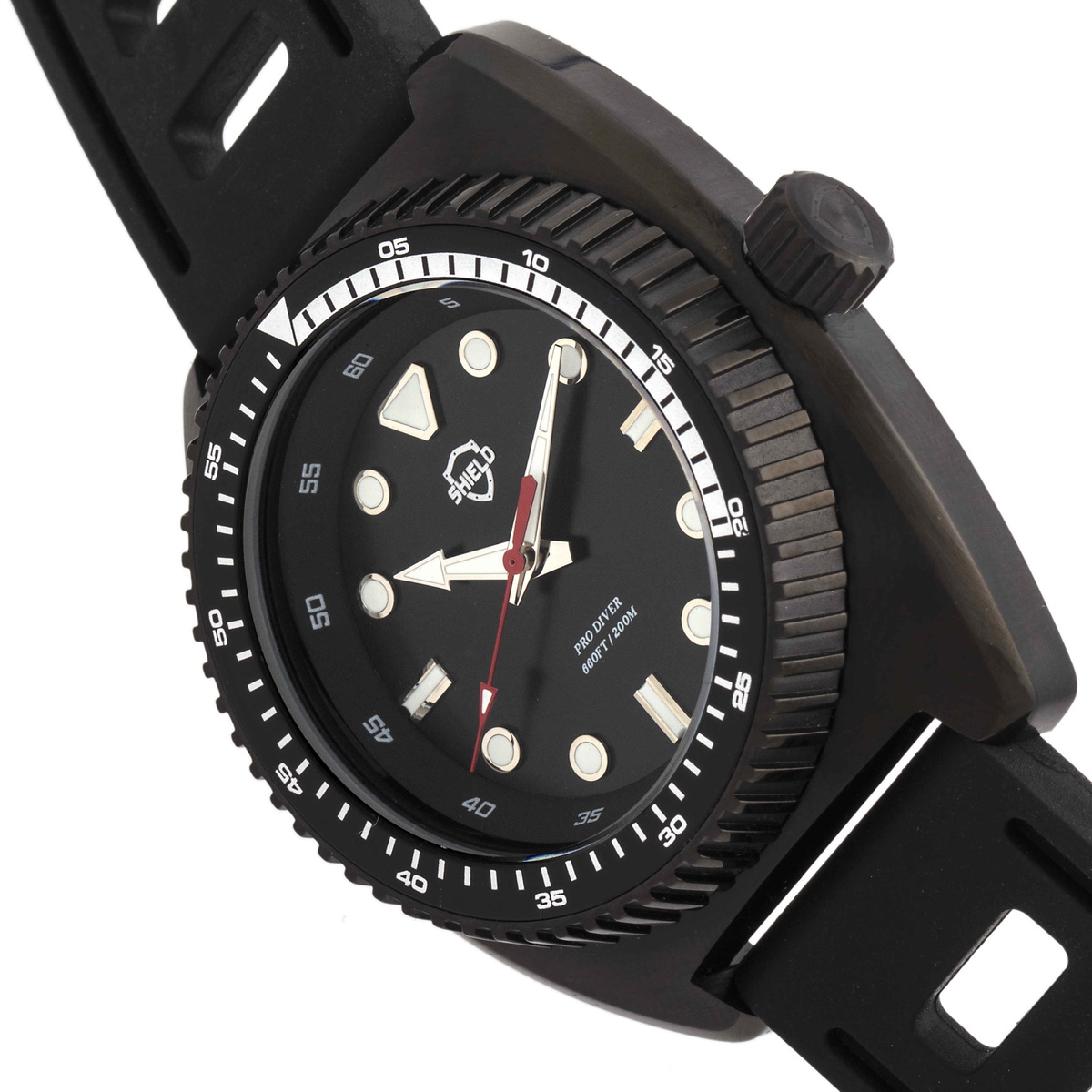 Shield Dreyer Quartz Black Dial Mens Watch SLDSH107-6 Shield