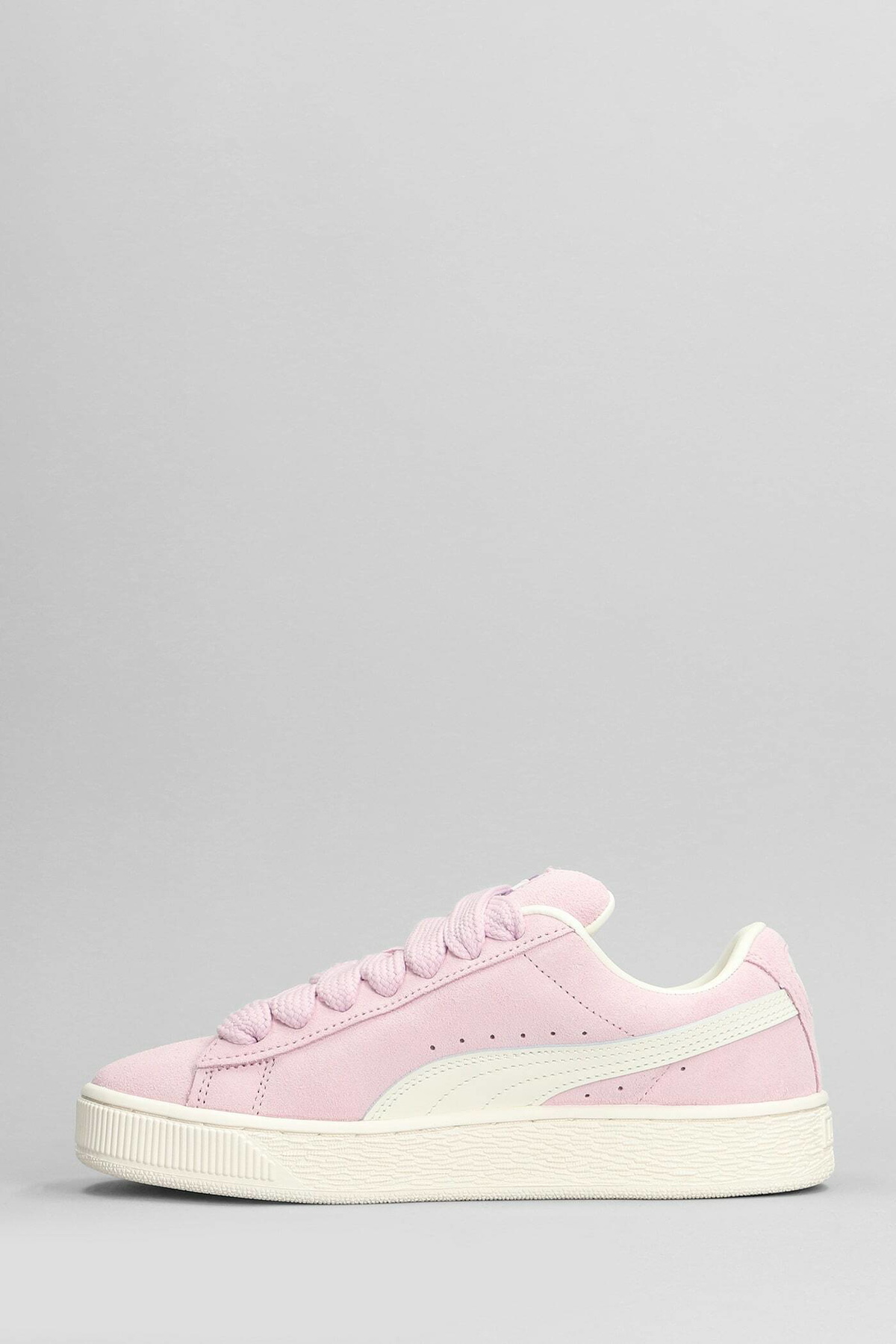 Puma Suede Xl Grape Sneakers In Rose-pink Suede Puma