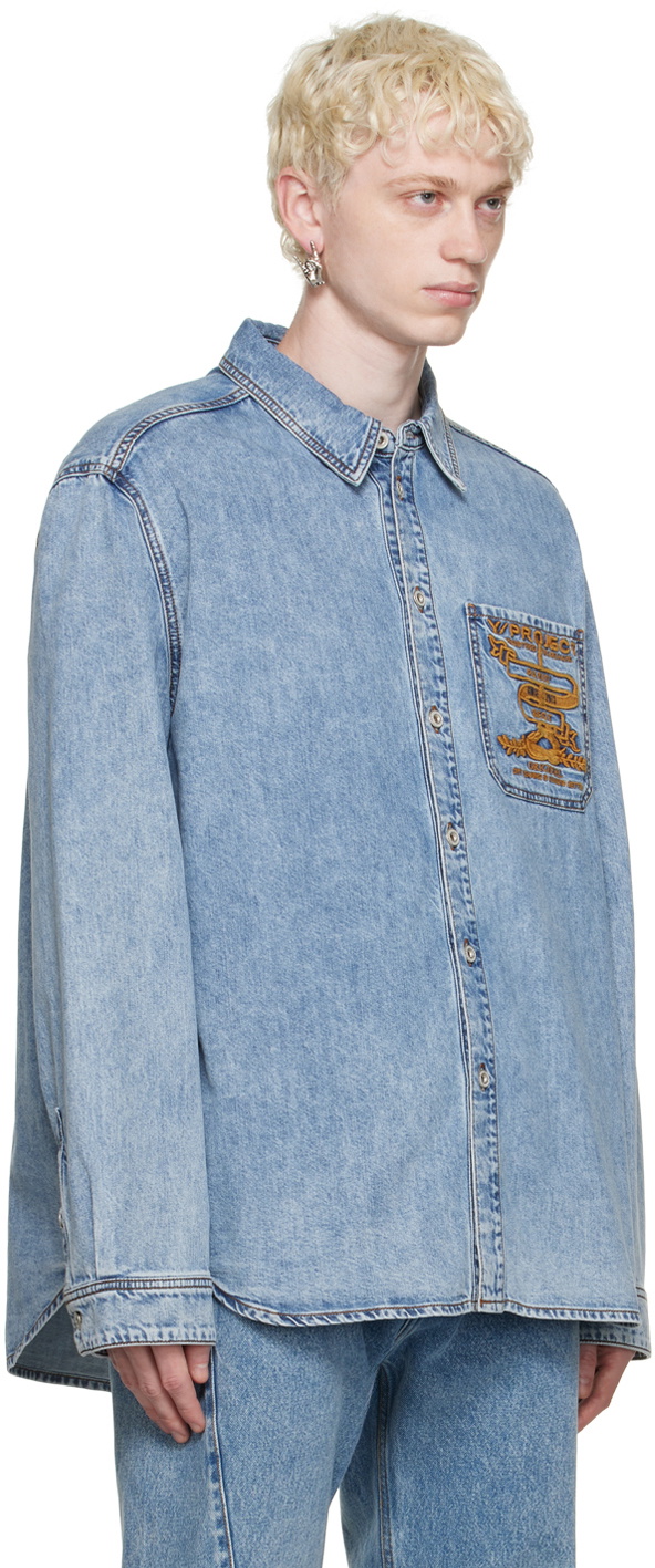 Y/Project Blue Paris' Best Denim Shirt Y/Project
