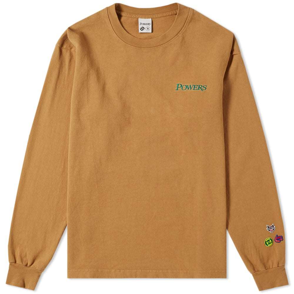 POWERS Long Sleeve Logotype Tee