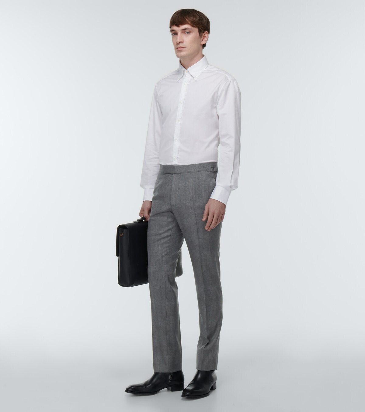 Tom Ford - Checked slim wool pants TOM FORD