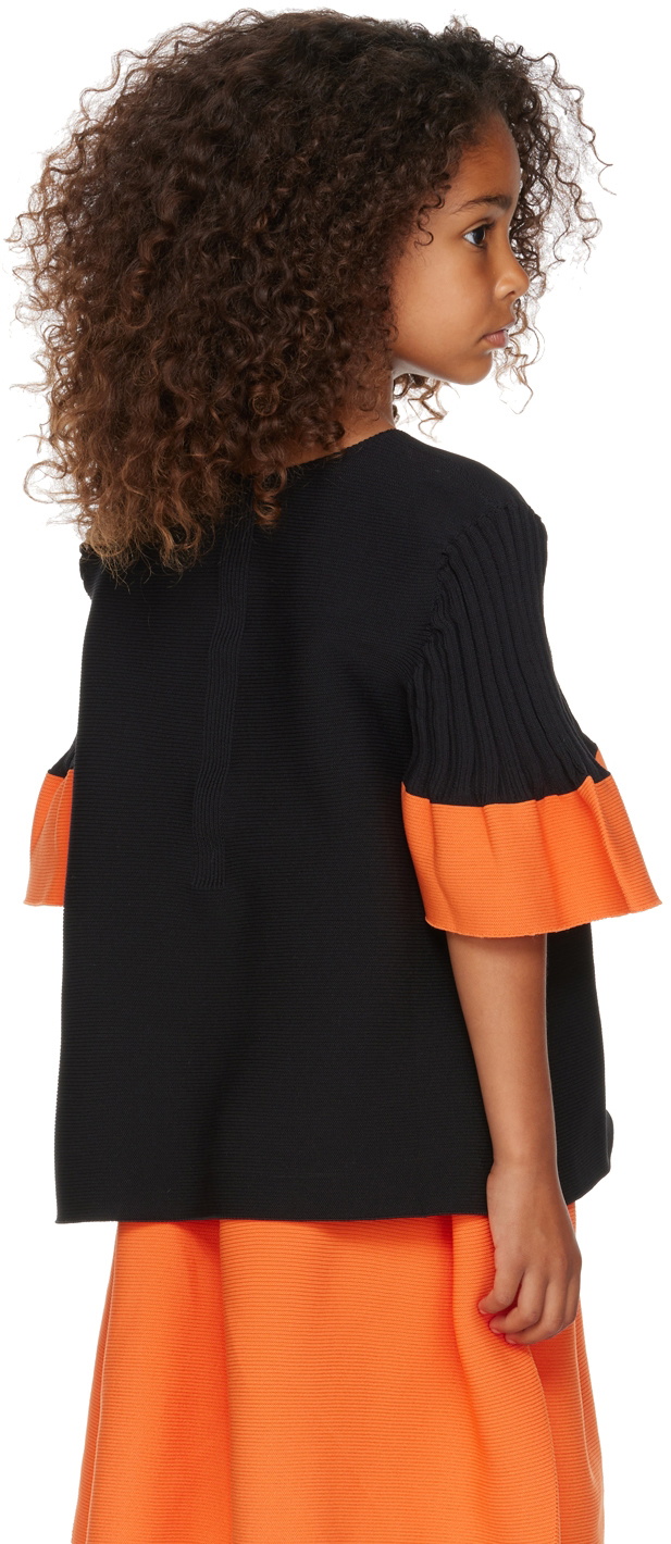 CFCL Kids Black & Orange Pottery Kid 1 Top CFCL