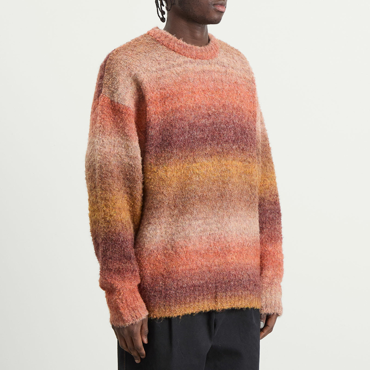 Bound Men's Boucle Jumper in Embers Gradient BOUND by Bond-Eye