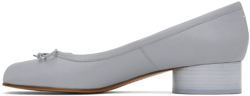 Maison Margiela Blue Tabi Ballerina Heels Maison Margiela