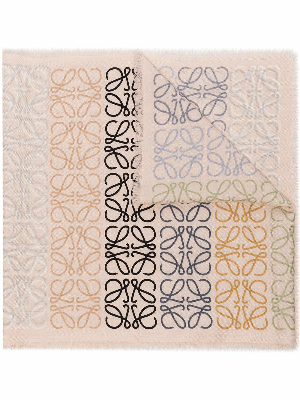 LOEWE - Anagram Cashmere Blend Scarf Loewe